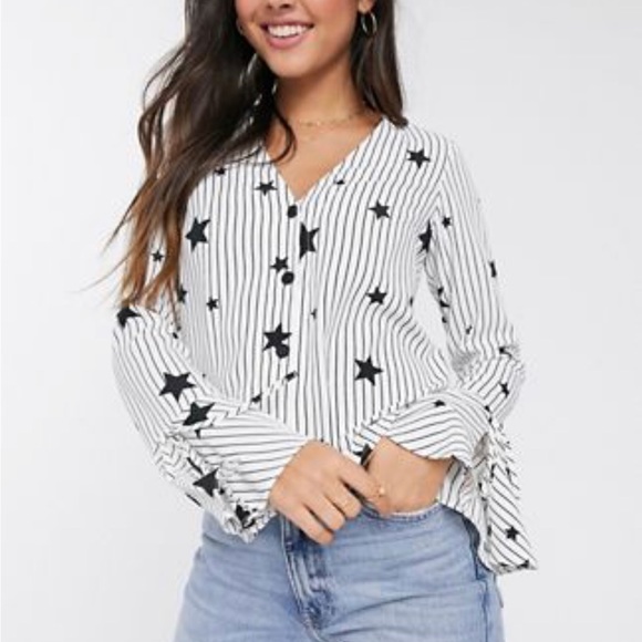Tops | Star Blouse | Poshmark